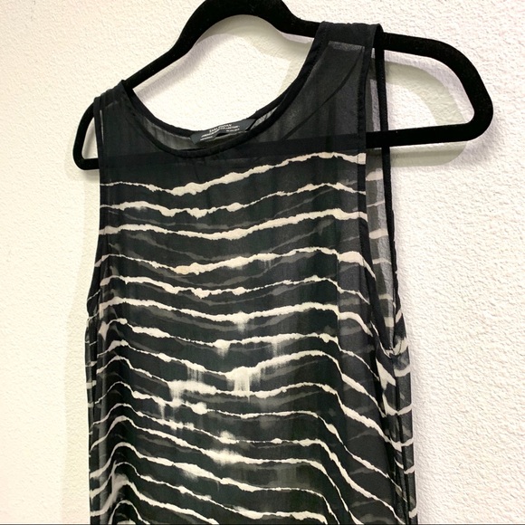 Zara | Dresses | Zara Woman Dress Maxi Rn7732 Black Size S | Poshmark